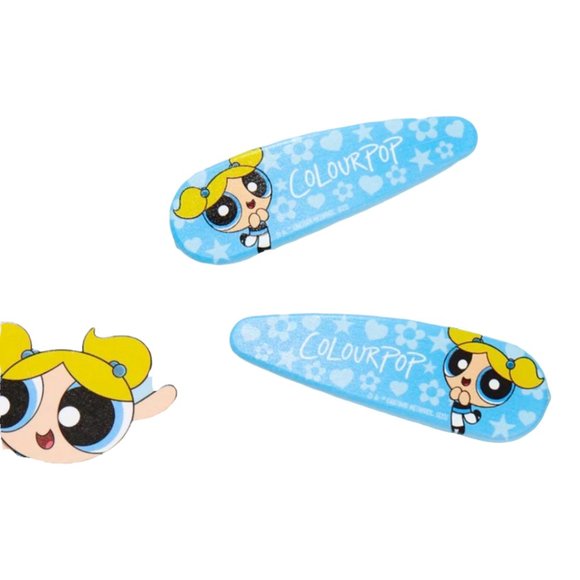 Colourpop | Accessories | The Powerpuff Girls Bubbles Hair Clips Blue ...